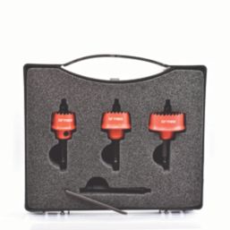 Armeg Acceler8 3-Saw Sheet Steel Holesaw Set - Screwfix