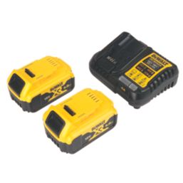 DEWALT DCK2063P2T-SFGB 18V 2 x 5.0Ah Li-Ion XR Brushless Cordless Twin Pack - Screwfix