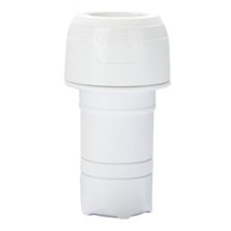 Hep2O Plastic Push-Fit Keyless Socket Reducer F 28mm x M 22mm - Screwfix