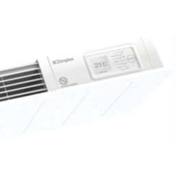 Dimplex 1500W Electric Wall-Mounted Panel Heater 235mm x 1142mm White ...