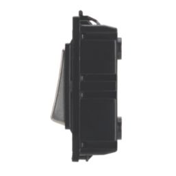 Contactum Decorative Grid 10AX 1-Way Grid Retractive Switch Brushed ...