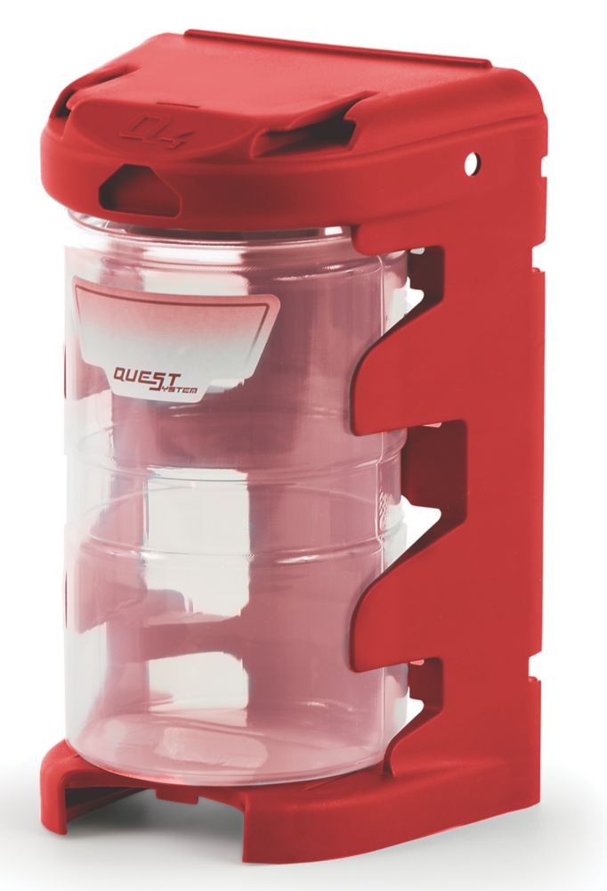 Modular Organiser Bin 1Ltr Red - Screwfix