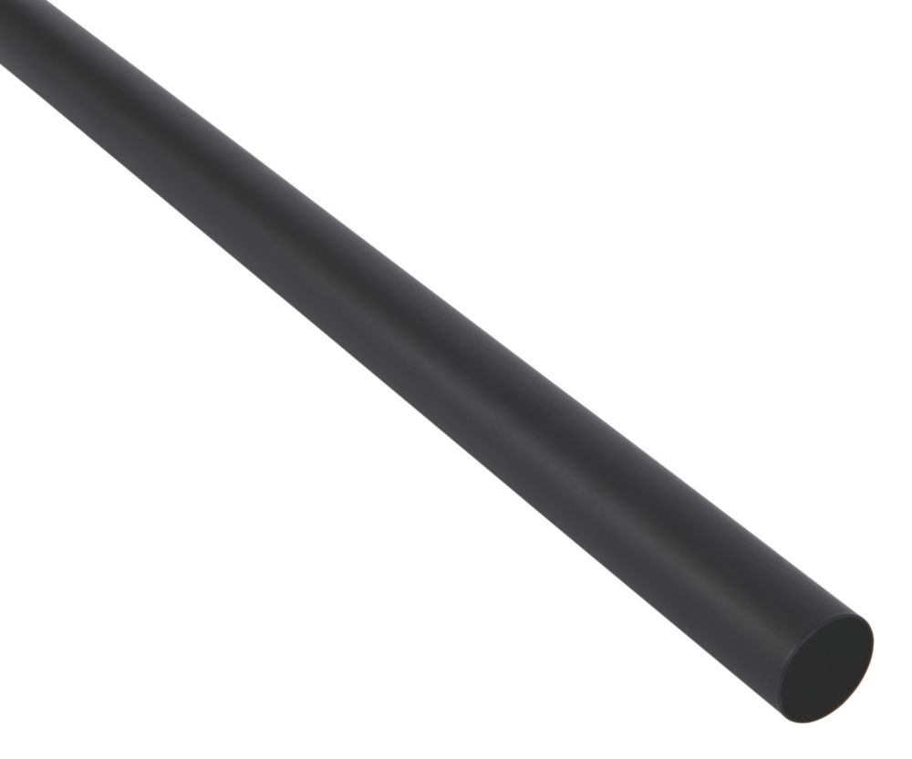 Rothley Decorative Rail Matt Black 1219 x 25mm | Stair Hand Rail Kits ...