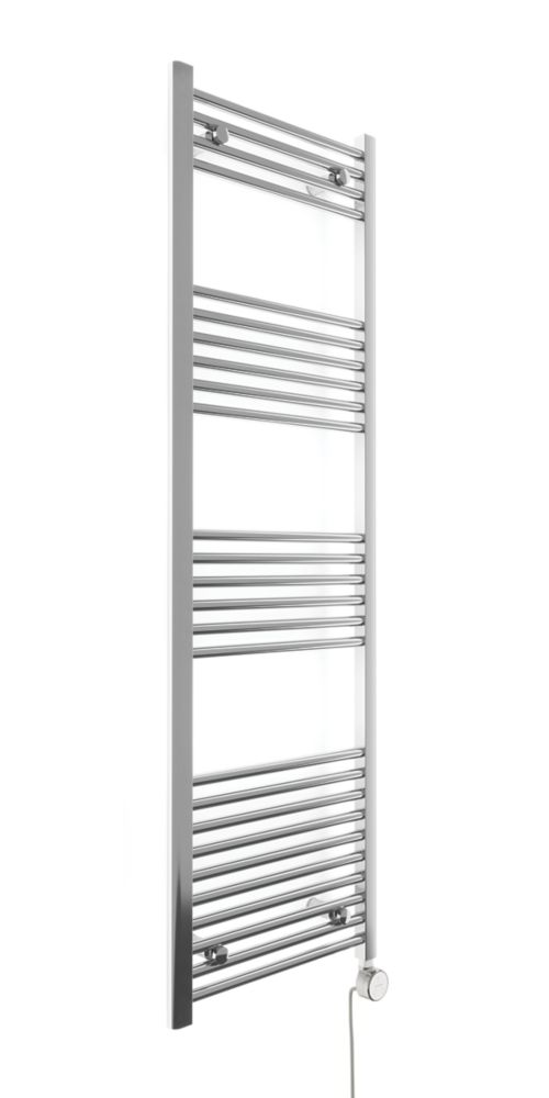 Terma Leo Electric Towel Rail with Fixed Element 1600 x 500mm Chrome ...