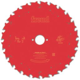 Freud Wood Circular Saw Blade 230mm x 30mm 24T - Screwfix