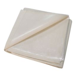 Fortress Trade Cotton Pro Poly-Backed Dust Sheet 6' x 3' - Screwfix