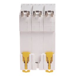Schneider Electric IKQ 40A TP C Curve 3-Phase MCB - Screwfix