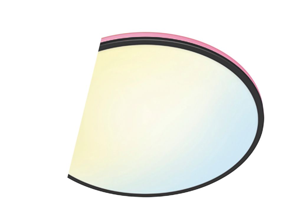 WiZ Aura RGB & White LED WiFi-Connected Dual Zone Ceiling Light Black ... WiZ Aura RGB & White LED WiFi-Connected Dual Zone Ceiling Light Black ...