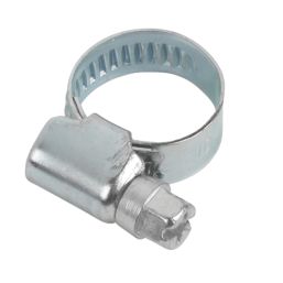 Easyfix Blue Zinc-Plated Hose Clips 10-16mm 10 Pack - Screwfix