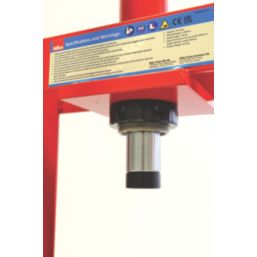 Hilka Pro-Craft 10-Tonne Bench Top Shop Press 590mm x 4ga - Screwfix