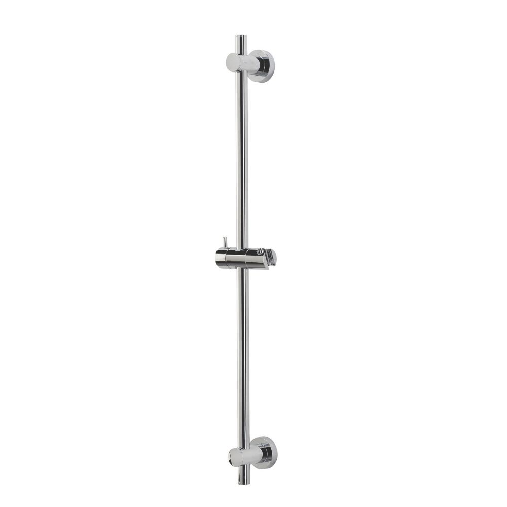 Croydex Flexi-Fix Riser Rail Chrome 685mm - Screwfix