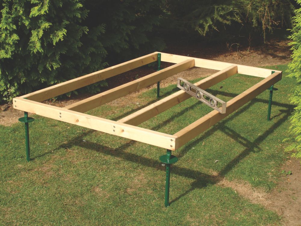 Shire 4' x 6' Timber Shed Base | Shed Bases | Screwfix.com