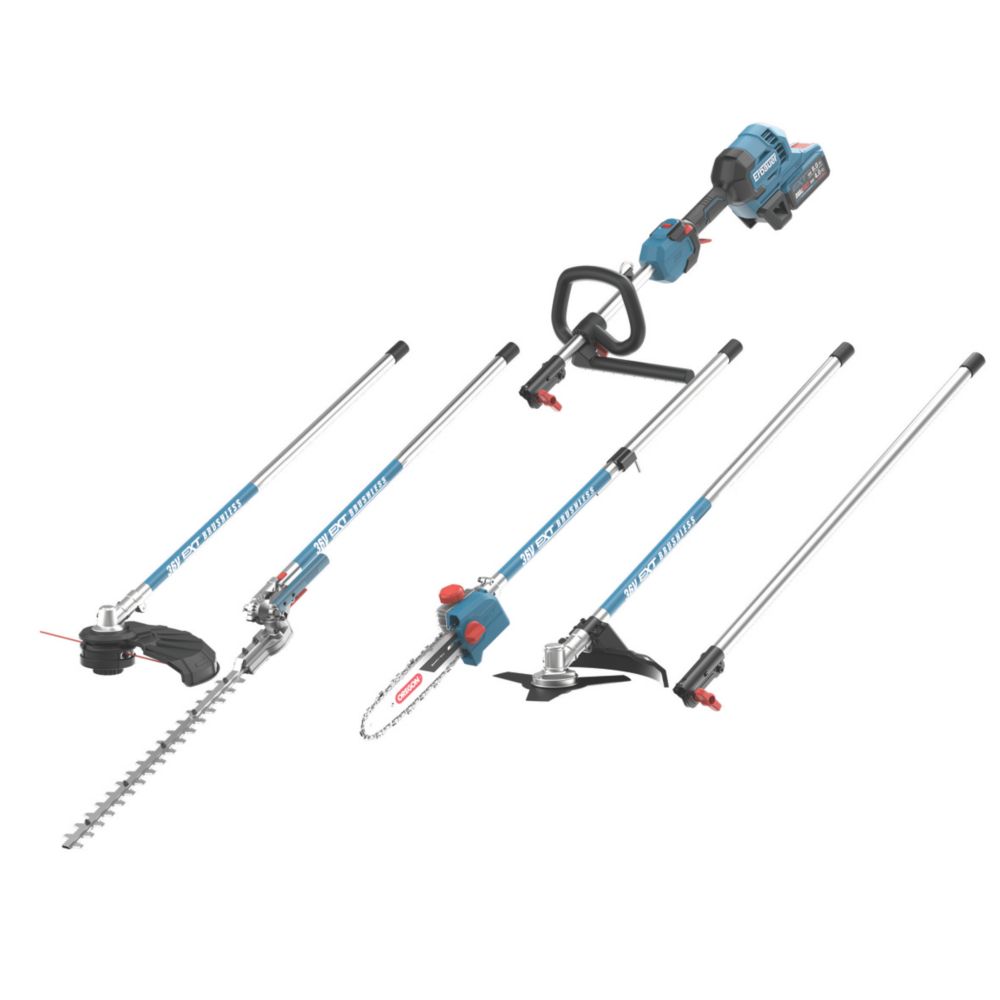 Erbauer ERT1029GMT 36V 1 x 4.0/8.0Ah Li-Ion EXT Brushless Cordless Garden Multi-Tool - Screwfix