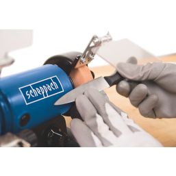 Scheppach HG 34 75mm Electric Bench Grinder & Polisher & 100 Piece ...