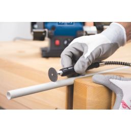 Scheppach HG 34 75mm Electric Bench Grinder & Polisher & 100 Piece ...