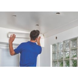 Supercove Lightweight Coving 127mm x 3m 6 Pack - Screwfix