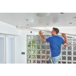 Supercove Lightweight Coving 127mm x 3m 6 Pack - Screwfix