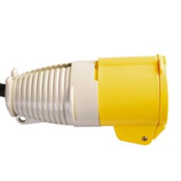 Defender 16A 3-Way Splitter Box 320mm 110V - Screwfix