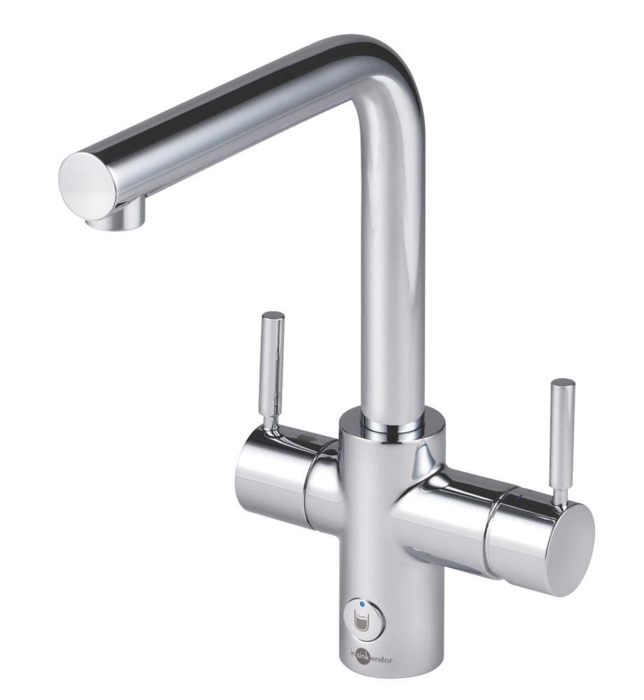 InSinkErator 4N1 Touch Boiling & Cold Water Tap Chrome - Screwfix