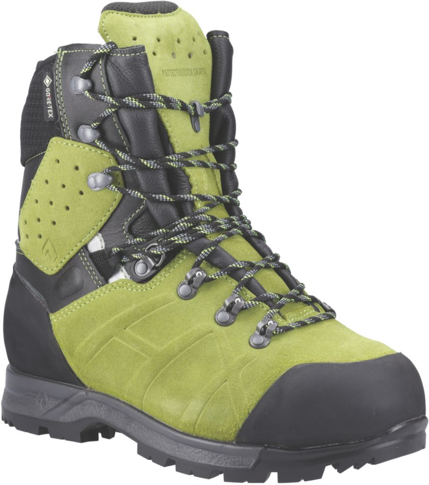 Haix Protector Ultra 2.0 GTX Size 11 Green Steel Toe Cap Safety Boots ...