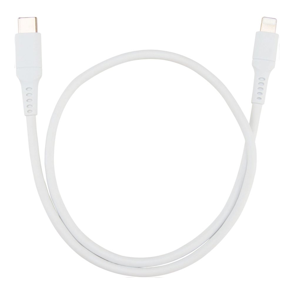 Essentials USB-C to Lightning Charging Cable 0.5m - Screwfix