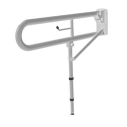 Nymas NymaPRO Doc M Trombone Lift & Lock Hinged Grab Rail with Leg ...