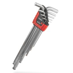 Wiha Ergostar Metric L-Keys 10 Piece Set - Screwfix