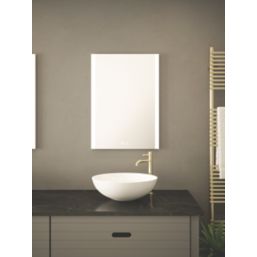 Light Tech Mirrors Wesley 2 Rectangular Illuminated LED Mirror With ...