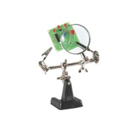 Weller WLACCHHB-02 2-Arm Helping Hands Soldering Stand with Magnifier ...