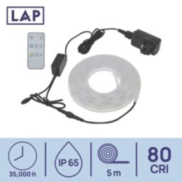 LAP 5m LED Strip Light 20W 2000lm - Screwfix