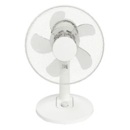 Blyss Aoba 11" Desk Fan 220-240V - Screwfix