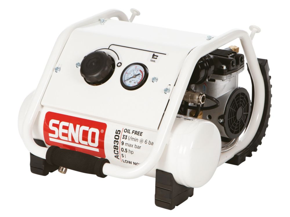 Senco AC8305 5Ltr Brushless Electric Low Noise Compressor 230V | Air ...