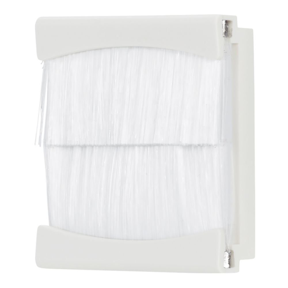 Contactum Modular Brush Flex Outlet White - Screwfix