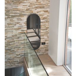 Towelrads Vetro 700W Electric Wall-Mounted Glass Infrared Designer ...