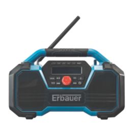 Erbauer ERD18-Li 230V or 18V DAB / FM Radio - Screwfix