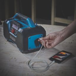 Erbauer ERD18-Li 230V or 18V DAB / FM Radio - Screwfix