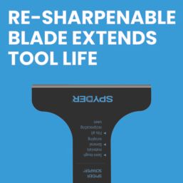 Spyder Silicone Scraper 4" - Screwfix