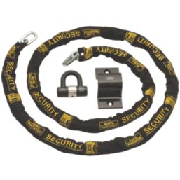 Burg-Wachter Hardened Steel Heavy Duty Security Kit: Chain, Lock ...