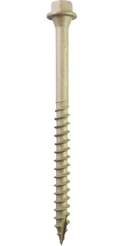 200mm Hex Timber Screws | Screws | Screwfix.com