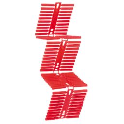 Rawlplug Plastic Wall Plugs 6mm x 35mm 100 Pack - Screwfix