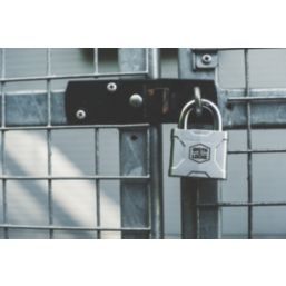 Smith & Locke Steel Water-Resistant Padlock 55mm - Screwfix
