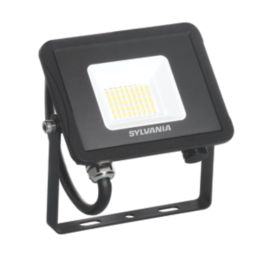 Sylvania Sylflood Indoor & Outdoor LED Flood Light Black 9.5W 1000lm ...