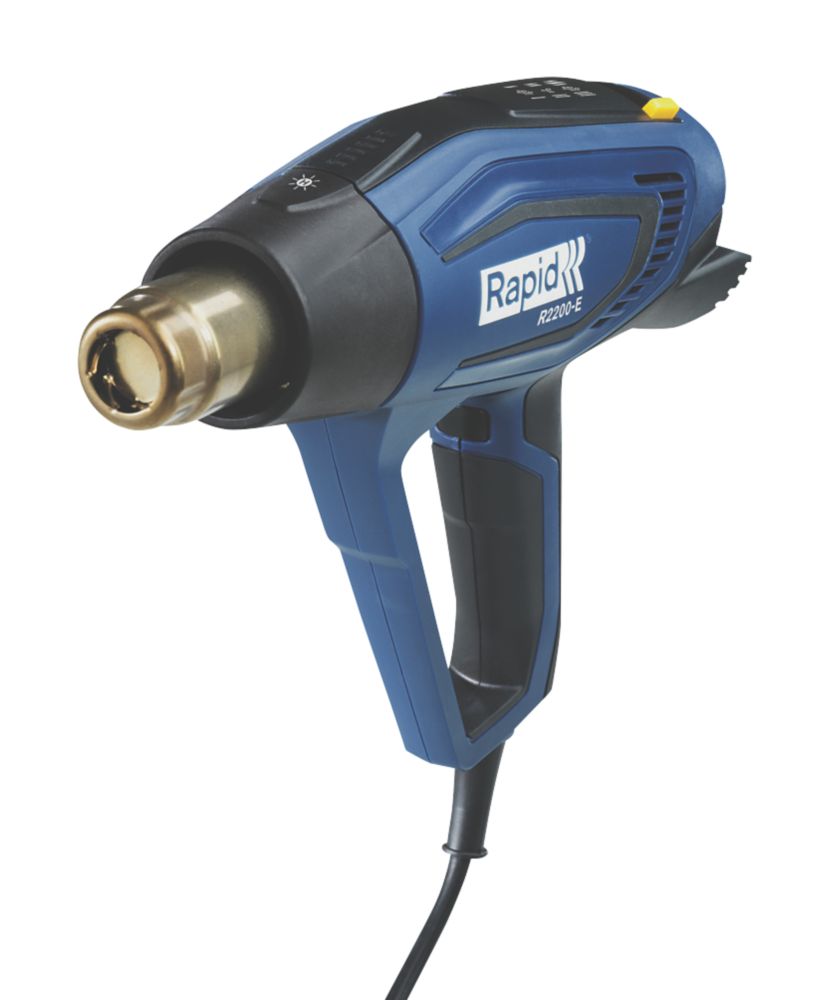 Rapid R2200E 2200W Electric Heat Gun 240V - Screwfix