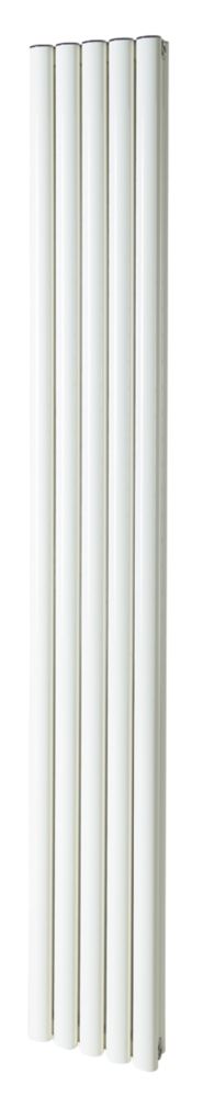 Radiant 1800mm x 245mm 3060BTU White Vertical Designer Radiator - Screwfix