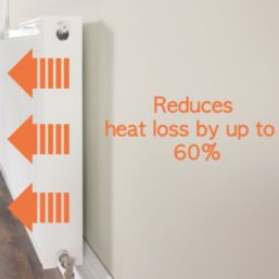 Warmroom 195mm x 30m Radiator Heat Reflector Foil - Screwfix