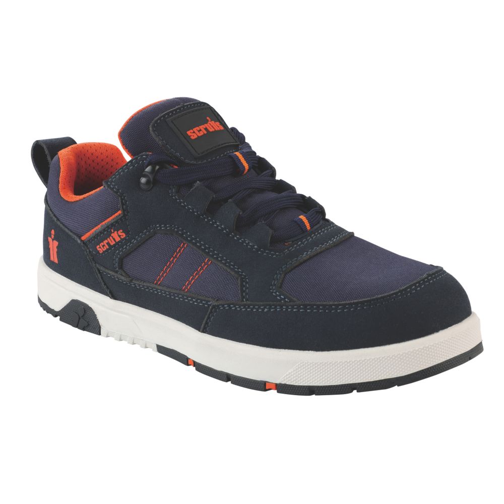 Scruffs Telford Size 7 Navy Steel Toe Cap Safety Trainers - Screwfix