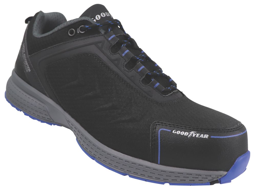 Goodyear GYSHU1636 Metal Free Safety Trainers Black Size 9 | Safety ...