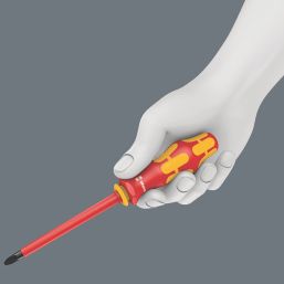 Wera Kraftform Kompakt VDE Interchangeable Screwdriver Set 16 Pieces - Screwfix