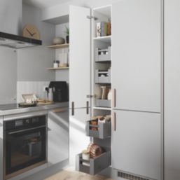 Essentials Soto Deep Drawer Box Matt Grey 300mm - Screwfix