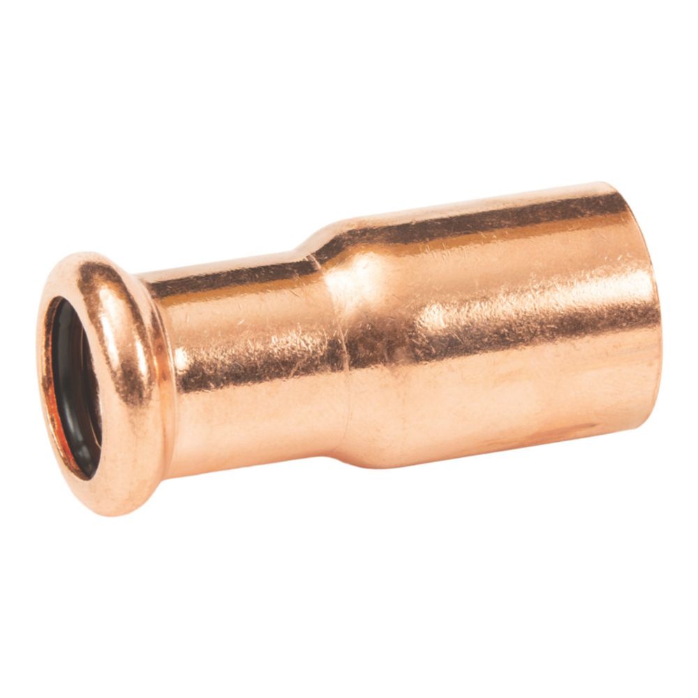 Flomasta Copper Press-Fit M-Profile Reducer F 15mm x M 22mm 2 Pack ...
